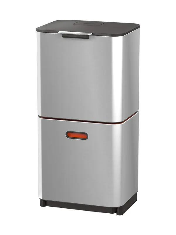 JOSEPH JOSEPH Stainless Steel Totem Bin - Silver