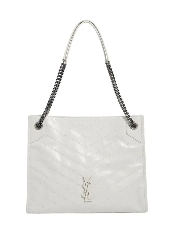 Saint Laurent Niki Shopping Bag - White