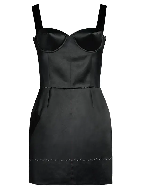 MAISON MARGIELA Work-in-progress Minidress - Black