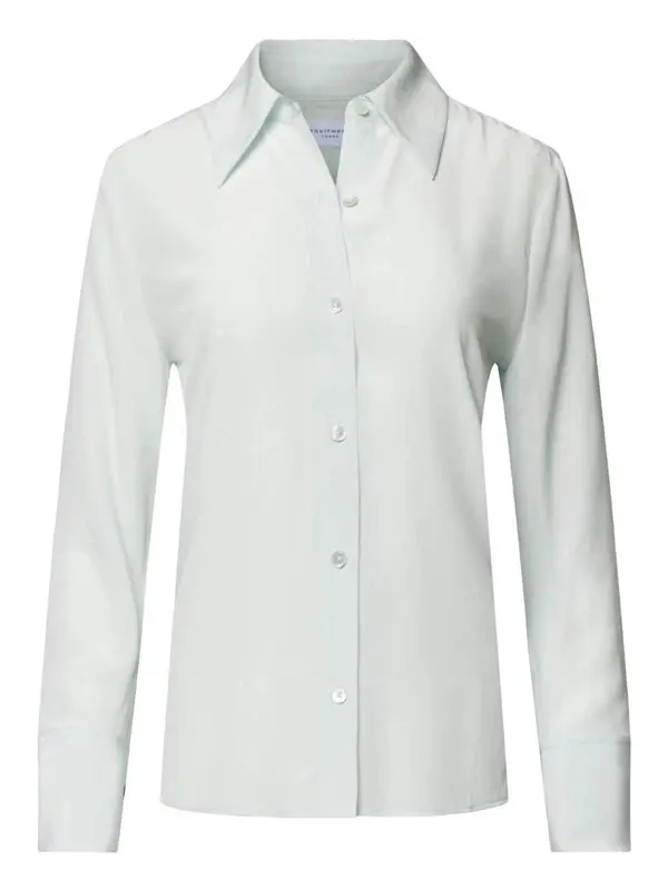 Equipment Leona Silk Shirt - White