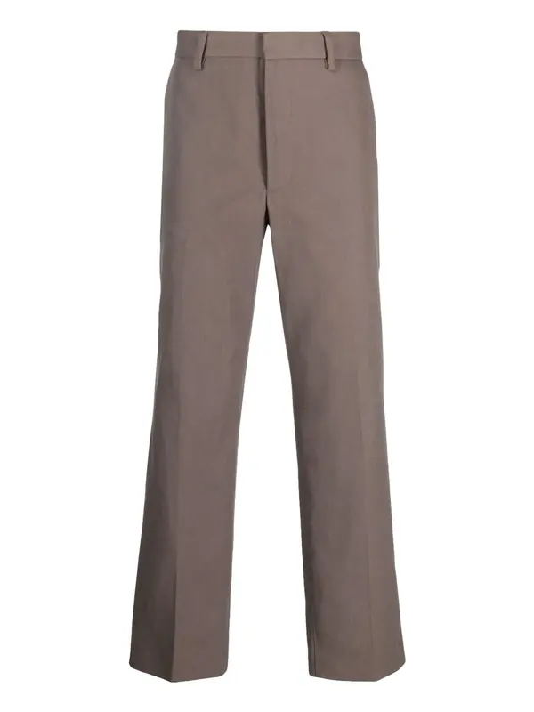 Acne Studios Straight-leg Tailored Trousers - Brown