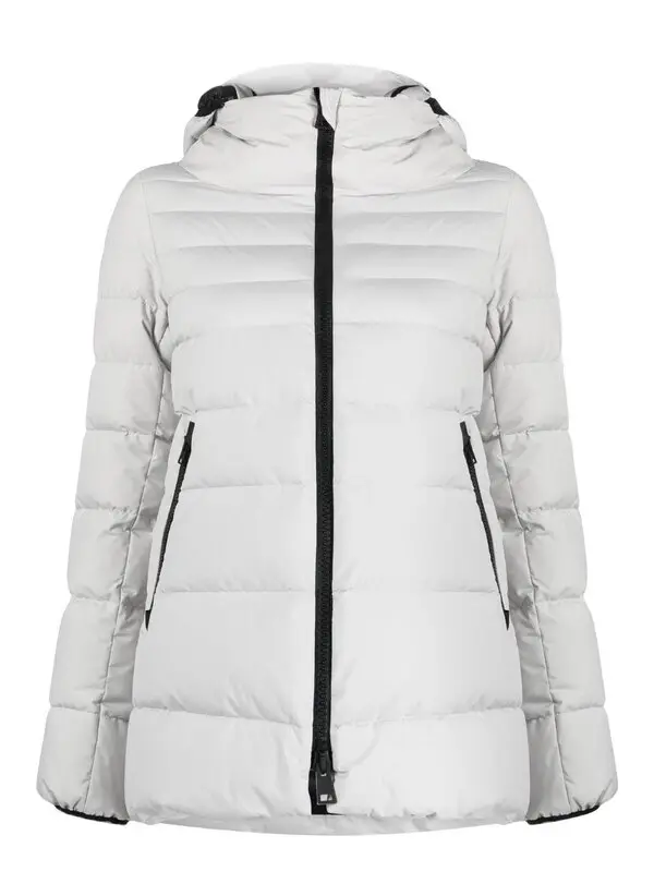 Herno High-neck Zip-up Padded Jacket - Grey
