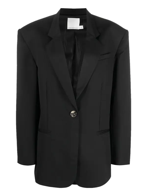 Christopher Esber Bermuda Oversized Blazer - Black