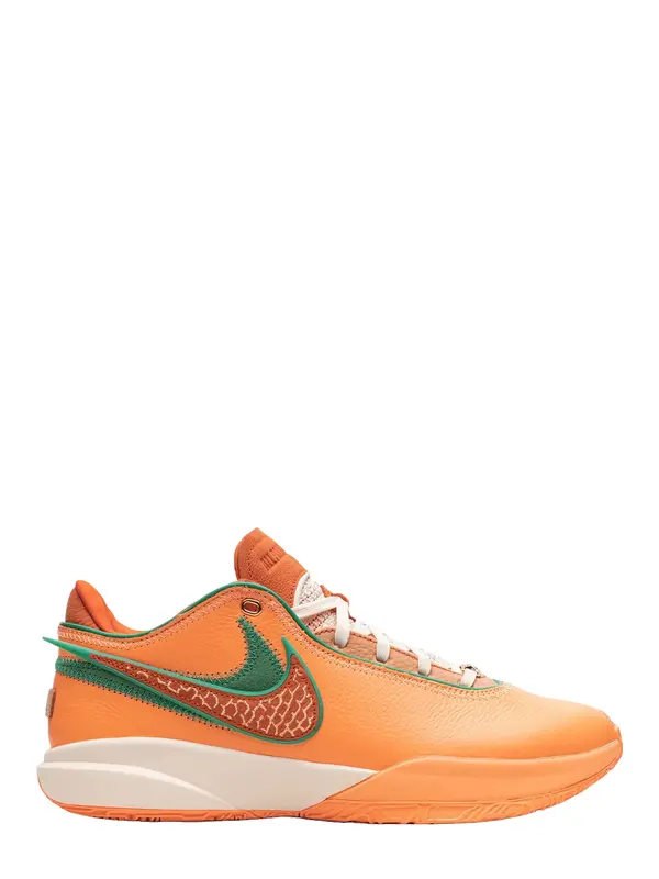 Nike Lebron 20 Famu X Apb Safety Sneakers - Orange