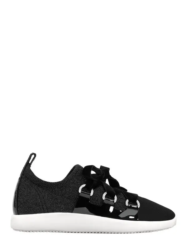 GIUSEPPE ZANOTTI Maggie Knit Sneakers - Black