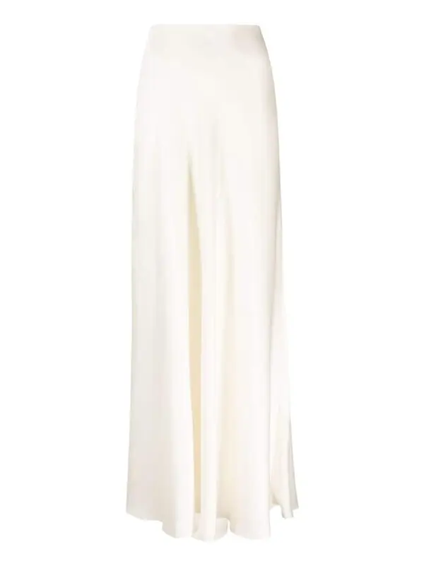 Philosophy Di Lorenzo Serafini Maxi Satin Skirt - Neutrals