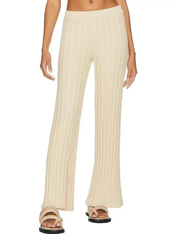 House Of Harlow 1960 X Ilaria Boucle Pants - Cream