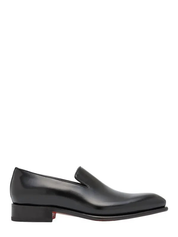 Santoni Paloma Venetian Loafers - Black
