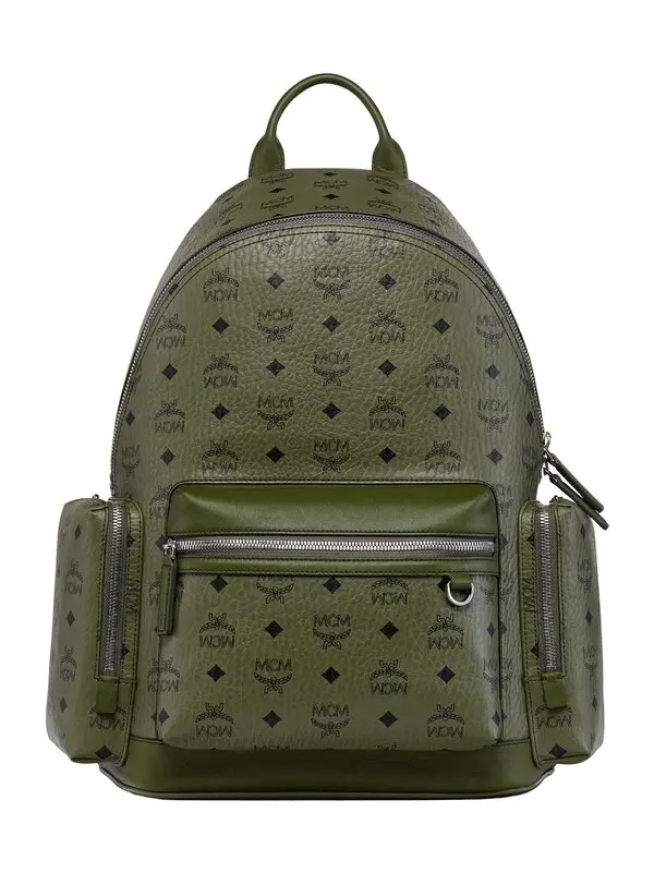 Mcm Stark Backpack In Visetos - One-color