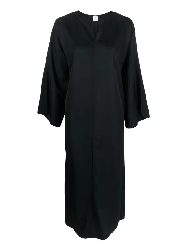 BY MALENE BIRGER - By Malene Birger Split-Neck Midi Kaftan Dress