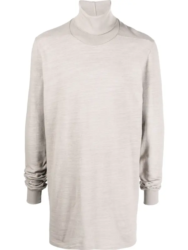 Rick Owens Marl-knit Jumper - Neutrals