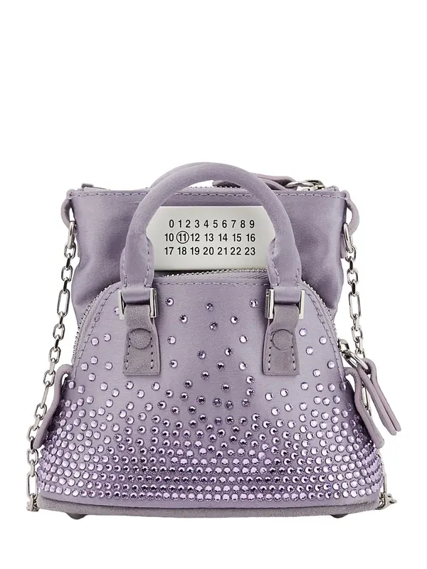 MAISON MARGIELA 5ac Classique Baby Shoulder Bag - Purple