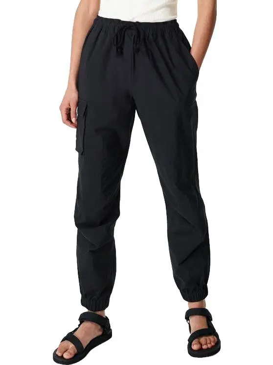 Sweaty Betty Quinn Crop Cargo Pants - Black