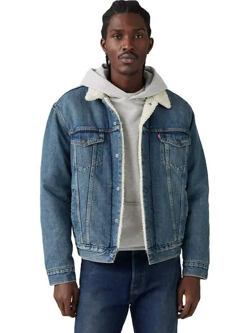 LEVI'S Type 3 Sherpa Trucker Jacket - Fable