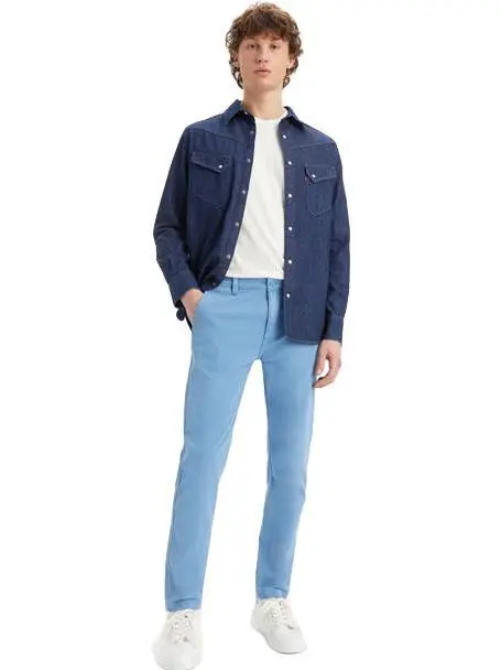 LEVI'S Xx Chino Slim Taper Fit Pants - Riviera Blue Shady Garment Dye