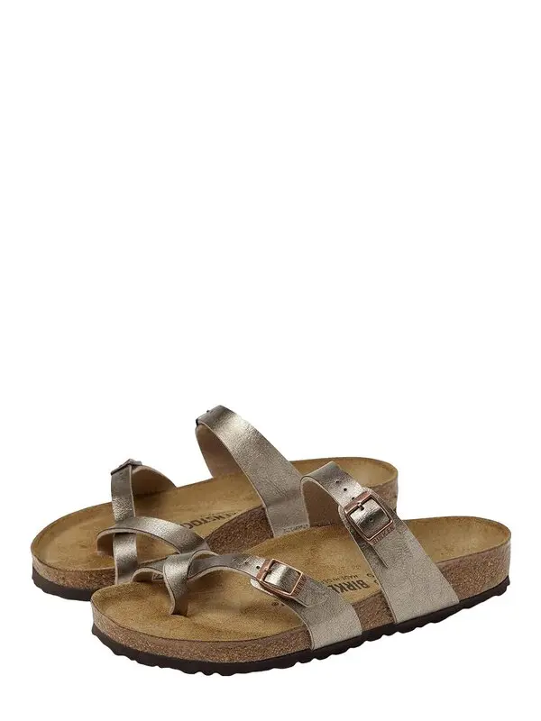 BIRKENSTOCK Mayari Birko-flor Sandals - Taupe