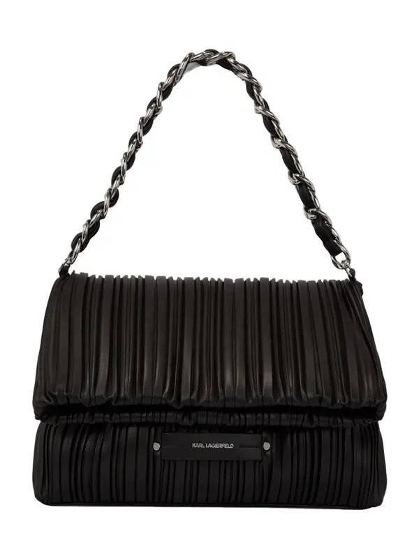 Karl Lagerfeld K/kushion Pleated Tote Bag - Black