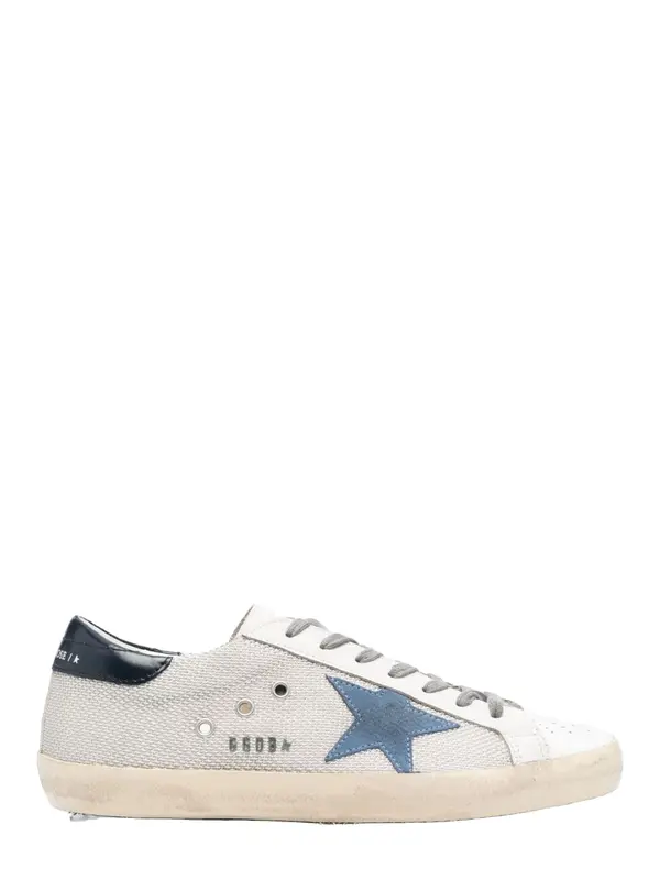 GOLDEN GOOSE Super-star Leather Sneakers - White