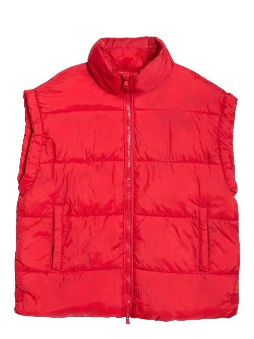 Free People Oversized Puffer Vest - Winterberry