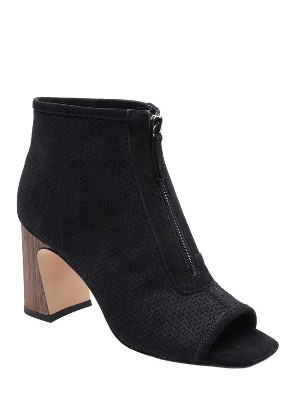 Sanctuary Ready Peep Toe Bootie - Black
