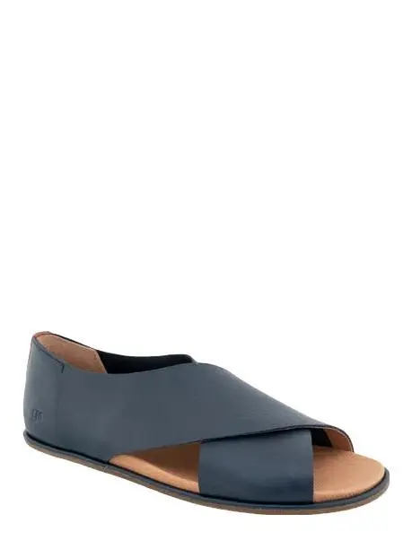 Gentle Souls By Kenneth Cole Laniey Sandal - Navy Leather