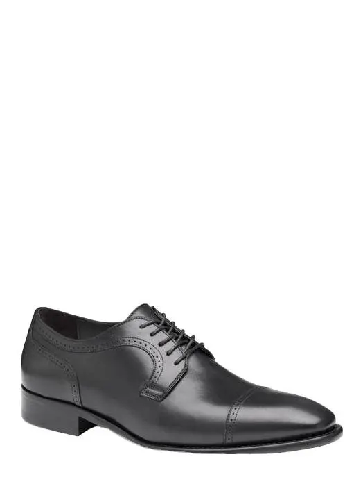 Johnston & Murphy Cormac Cap Toe Derby - Black