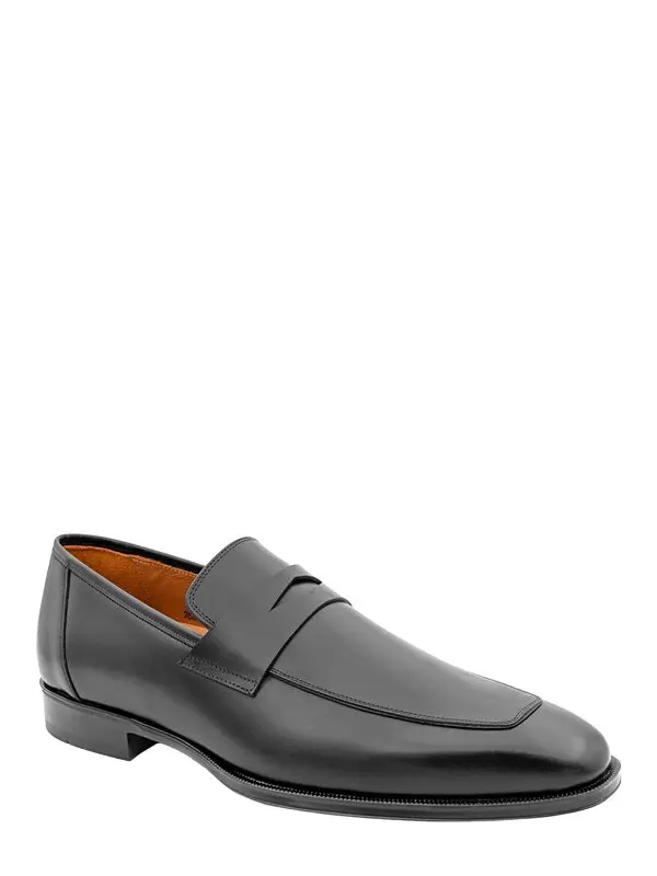 Mezlan Avenue Penny Loafer - Black