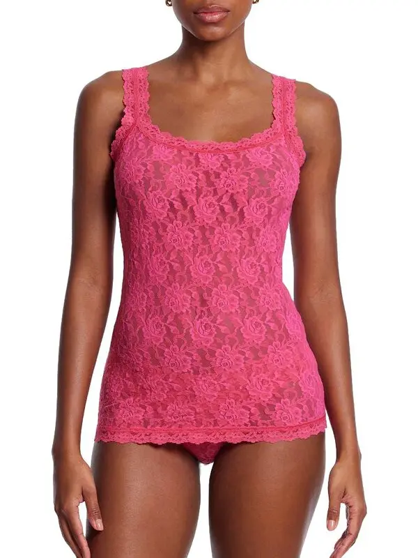 Hanky Panky Signature Lace Camisole - Morning Glory Pink