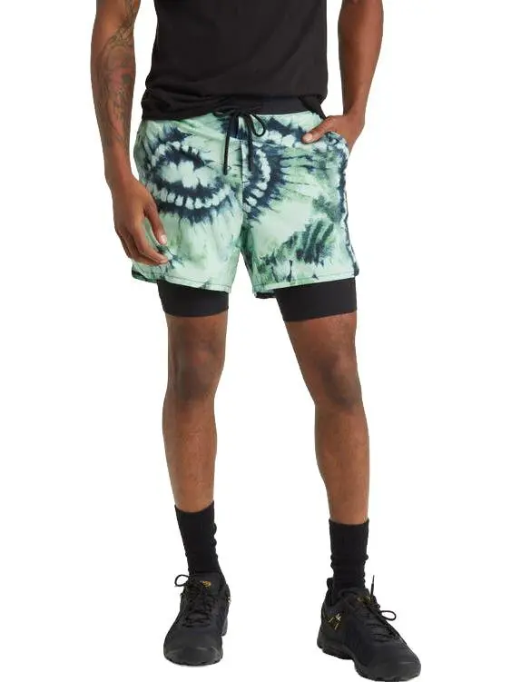 Stance Flux Liner Athletic Shorts - Jade