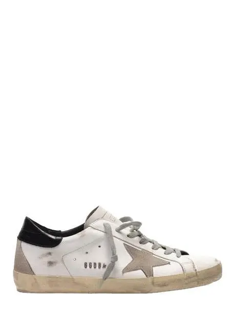 GOLDEN GOOSE Super-star Leather Sneaker - White/ice/black