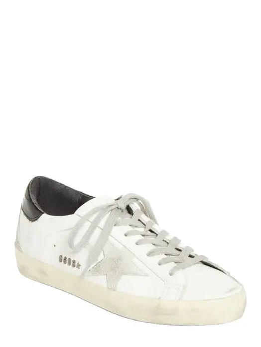 GOLDEN GOOSE Super-star Leather Sneaker - White/ice/black