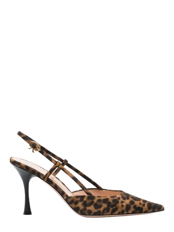 GIANVITO ROSSI 90mm Ascent Slingback Pumps - Brown