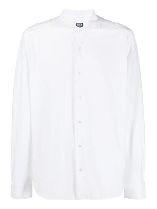 Fedeli Sean Cotton-blend Shirt - White