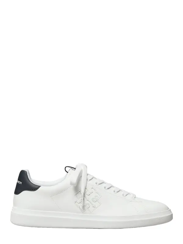 Tory Burch Double T Howell Court Sneakers - White