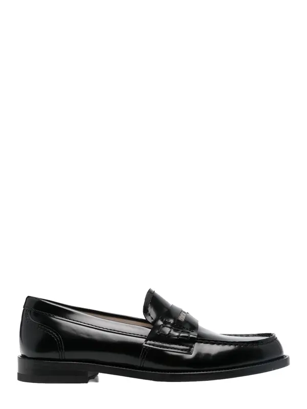 Fabiana Filippi Slip-on Loafers - Black