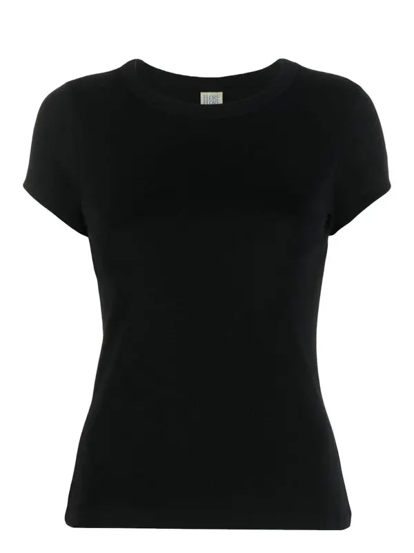 FLORE FLORE Carb Baby" Organic Cotton T-shirt - Black