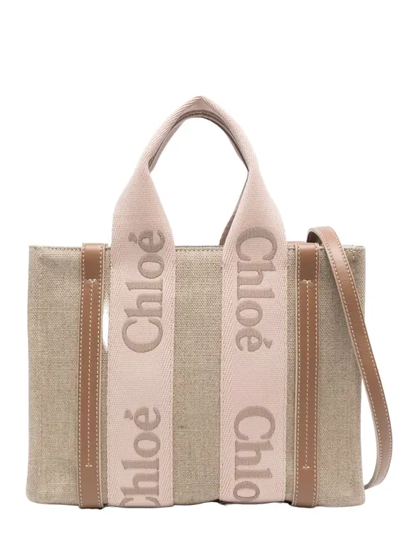 Chloé Small Woody Tote - Neutrals