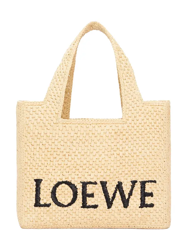 Loewe X Paula's Ibiza Small Font Tote Bag - Beige