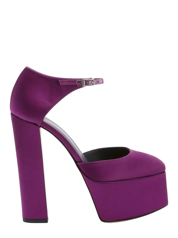 GIUSEPPE ZANOTTI 150mm Bebe Platform Pumps - Purple