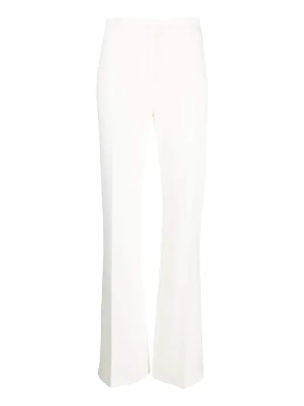 Pinko Hulka Flared Trousers - White
