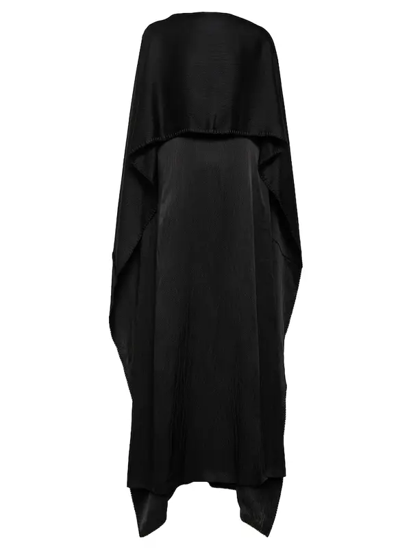 Gabriela Hearst Hunter Caped Gown - Black