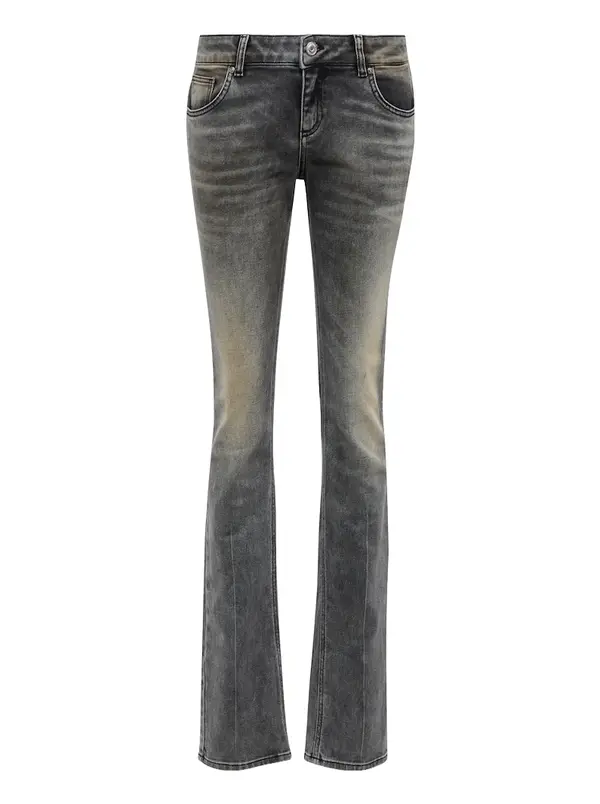 Blumarine Low-rise Skinny Jeans - Grey