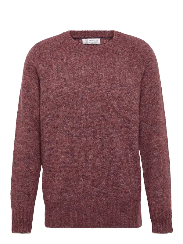 Brunello Cucinelli Crewneck Sweater - Red