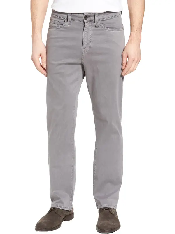 34 Heritage Charisma Relaxed Fit Twill Trousers - Shark Twill