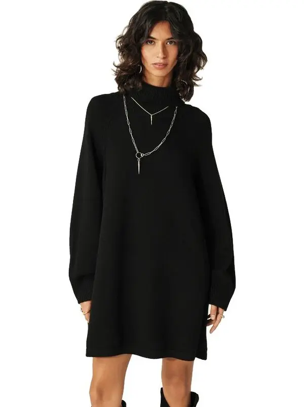 Ba&sh Medee Mini A-line Dress - Black