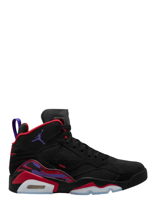 JORDAN Nike Jumpman 3-peat High-top Sneakers - Black/dark Concord/red