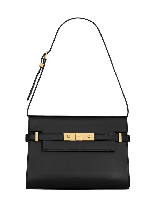 Saint Laurent Small Manhattan Shoulder Bag - Black