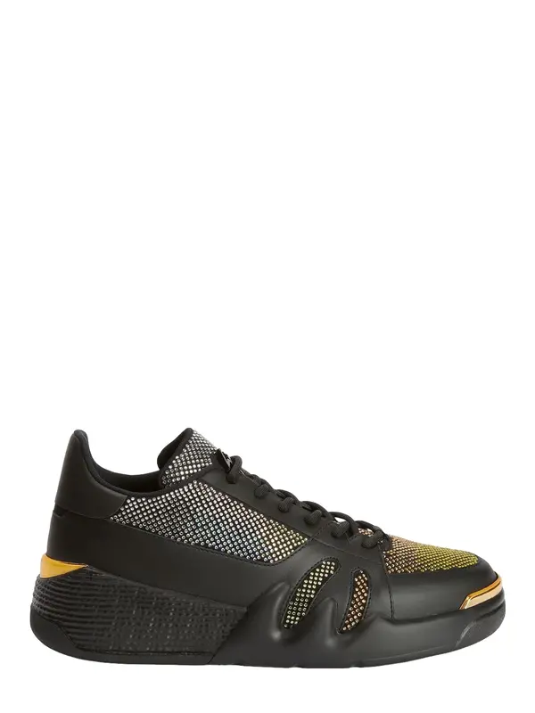 GIUSEPPE ZANOTTI Rhinestone Embellished Sneakers - Black