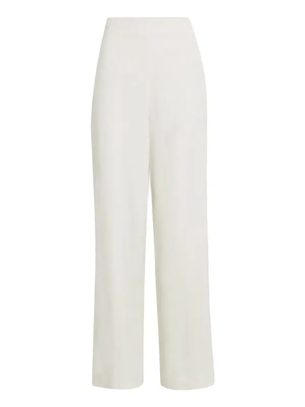 Loulou De Saison Loulou Studio Hamill Twill Wide-leg Pants - Ivory