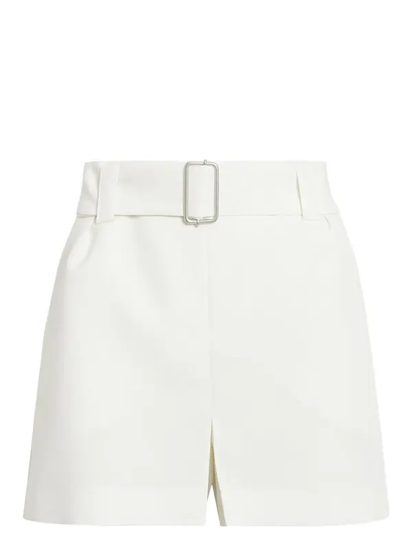 Philosophy Di Lorenzo Serafini Belted Canvas Shorts - Off-white